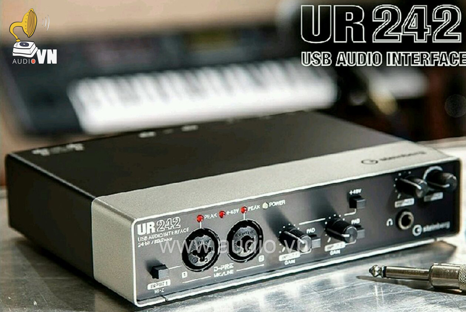 Đầu đọc giải mã Steinberg UR242 - Audio.vn